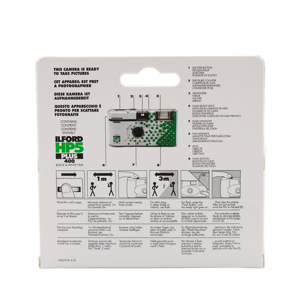 HP5 Plus 400 Single use Camera - Procolor Lab